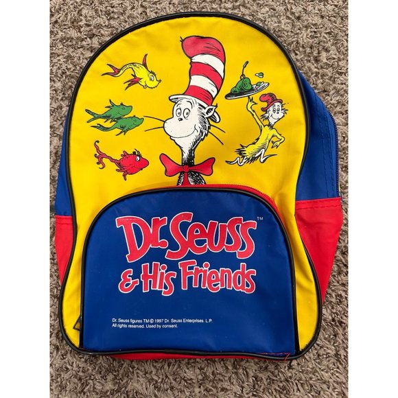 Dr. Seuss | Bags | Dr Seuss His Friends 997 Vintage Multicolor Unisex ...